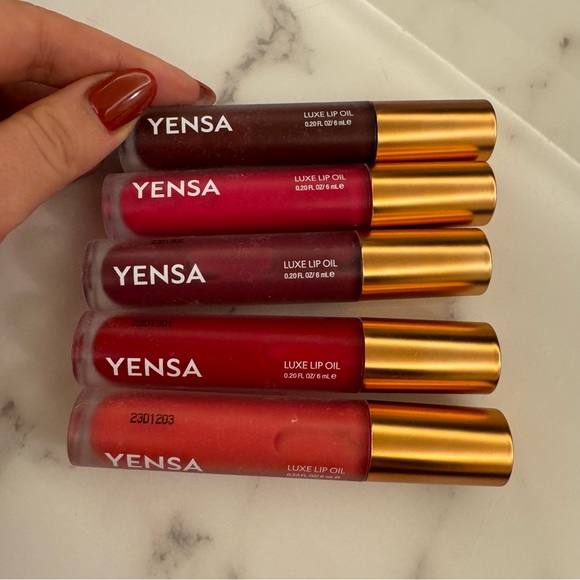 Yensa | Makeup | Yensa Luxe Lip Oil Bundle Of 5 | Poshmark